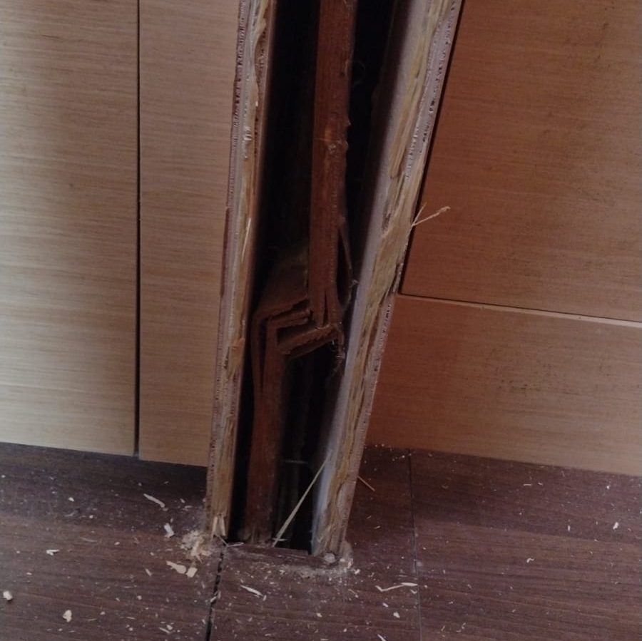 Lagoon 450 bulkhead inspection