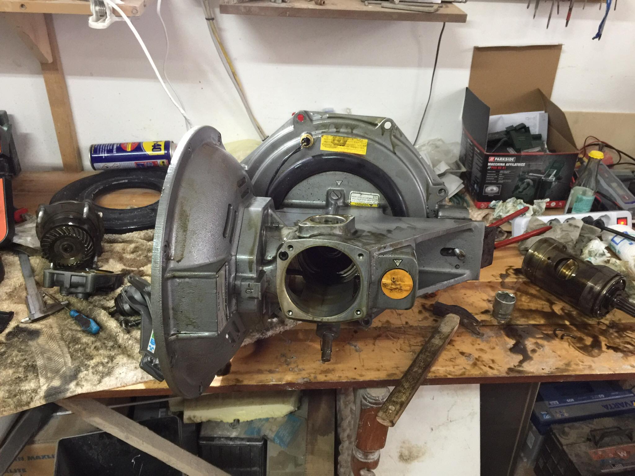 Yanmar sail drive revision